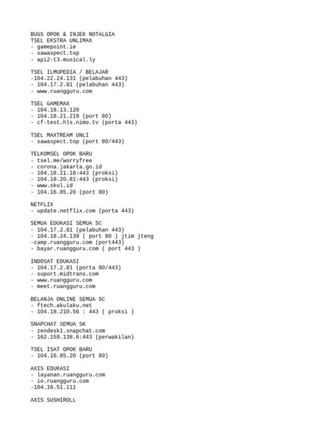 Bug All Operator 2023 Pdf