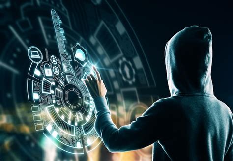 Premium Photo Hacker Using Digital Interface