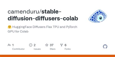 GitHub Camenduru Stable Diffusion Diffusers Colab HuggingFace