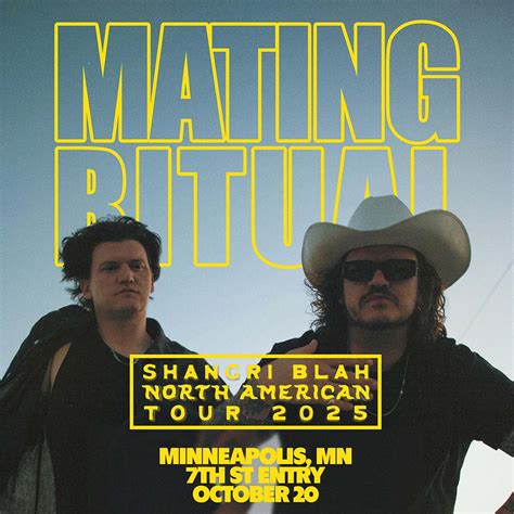 Mating Ritual ★ 7th St Entry - First Avenue