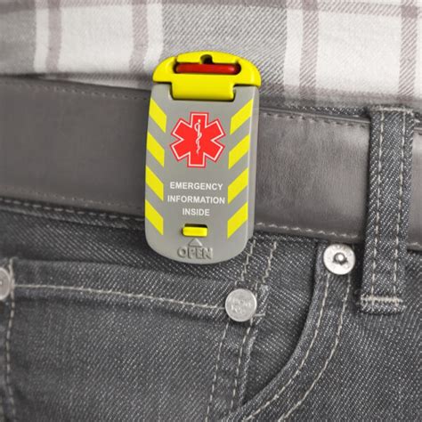 Vital Id Worker Emergency Id Universal Fit Pack Of 10 Wsid 05 Ppe Stores