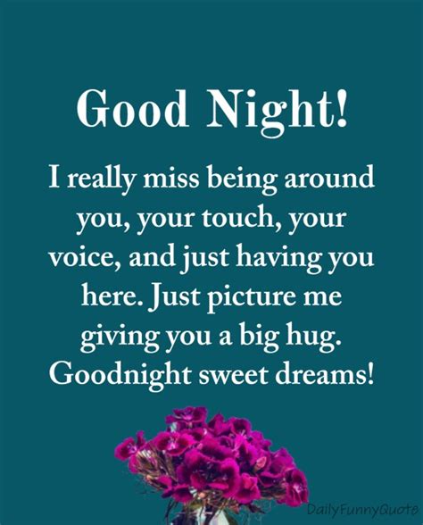 Sweet Good Night Messages For Him To Far Away Dailyfunnyquote