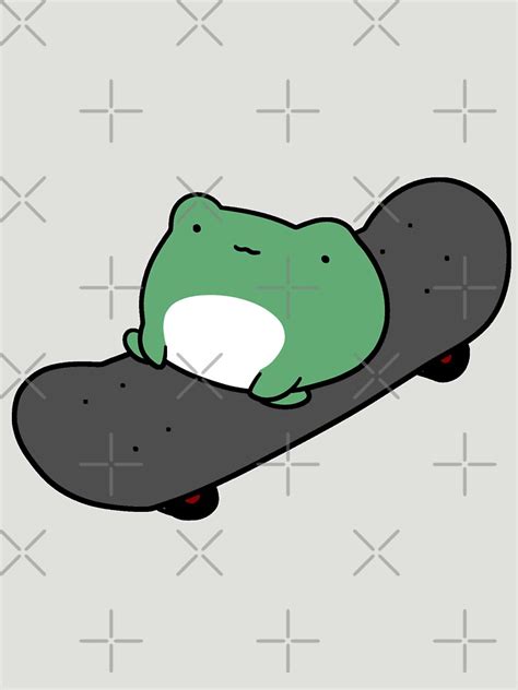 Skateboarding Frog T Shirt For Sale By Saradaboru Redbubble Frog