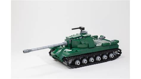 Lego Moc Is 3 Heavy Tank By Ayayop Rebrickable Build With Lego