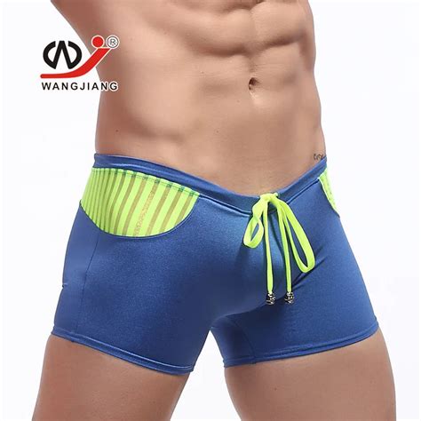 New Mens Sexy Swimwear Swimsuits For Man Beach Swimming Wear Sea Trunks