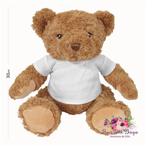 Personalised Teddy Bear Australian Friends Paper Shed Designs