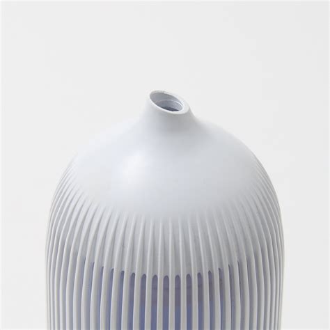 Electric Plastic White Ribbed Aroma Diffuser