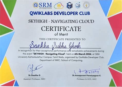 Sankha Subhra Ghosh On Linkedin Im Happy To Share That Ive Obtained A New Certification