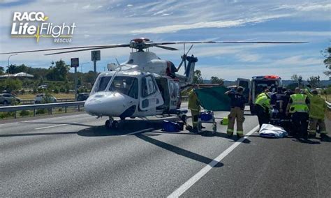 Lifeflight Rescue Airlifts Seriously Injured Motorbike Rider Noosa Today