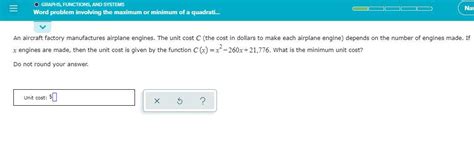 Solved Ographs Functions And Systems Word Problem