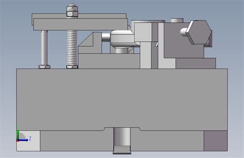 C1318自动车床手柄零件铣32上端面夹具含三维swcad图纸solidworks模型图纸下载 懒石网