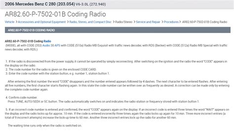Radio Code Diagnosis I Disconnected The Negative Cable On The