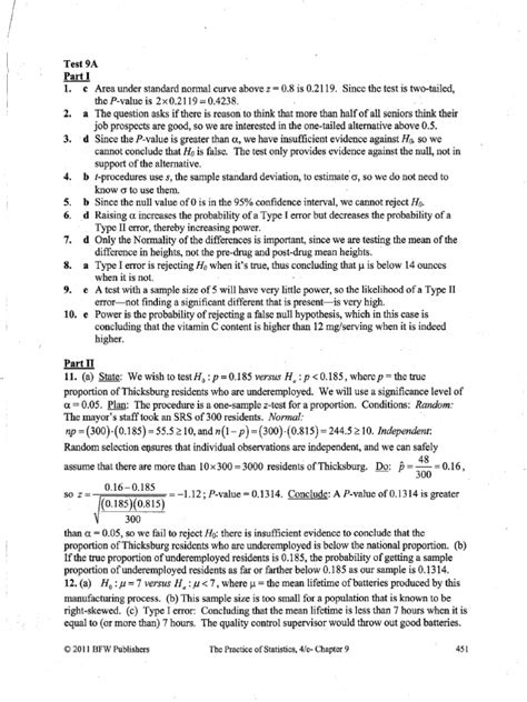 Ap Chapter 9 Practice Test A And C Answers Pdf