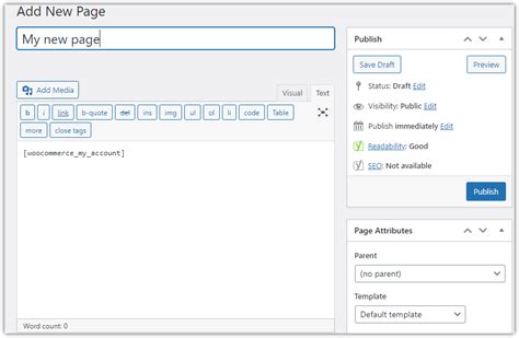 WooCommerce My Account Settings Shortcode Custom Fields