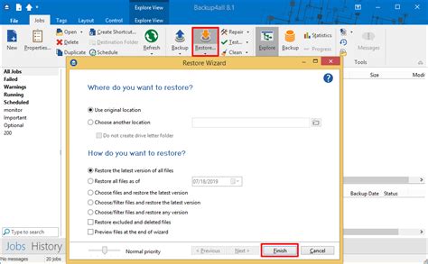 How To Restore A Backup From Backblaze Backup4all