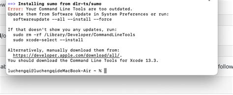 Bad Recommendation In The Installation Interface Macos · Issue 10464