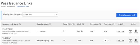 Pass Issuance Links Wallet That