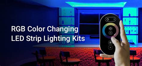 Colorbright Rgb Color Changing Led Strip Light Kits Flexfire Leds