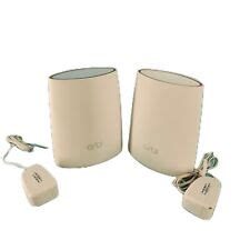 Used Netgear Orbi RBR Wireless Router W Two RBS Satellites UBB Threads