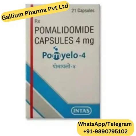 Pomalidomide Capsules Ip At Rs 8190 21 Bottle Pomalidomide Capsules