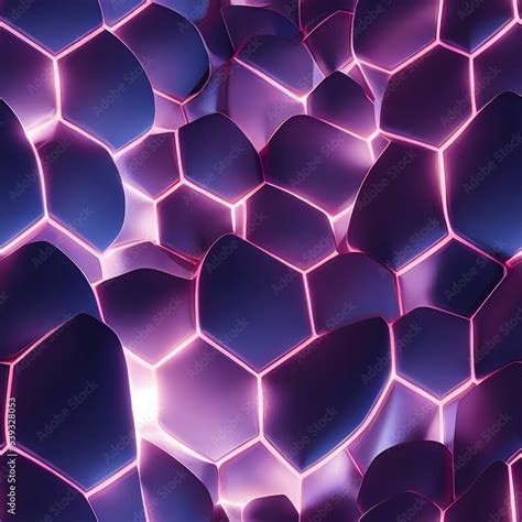 Seamless Tech Sci Fi Pattern Texture Illustration Repeating Background Geometric Pattern