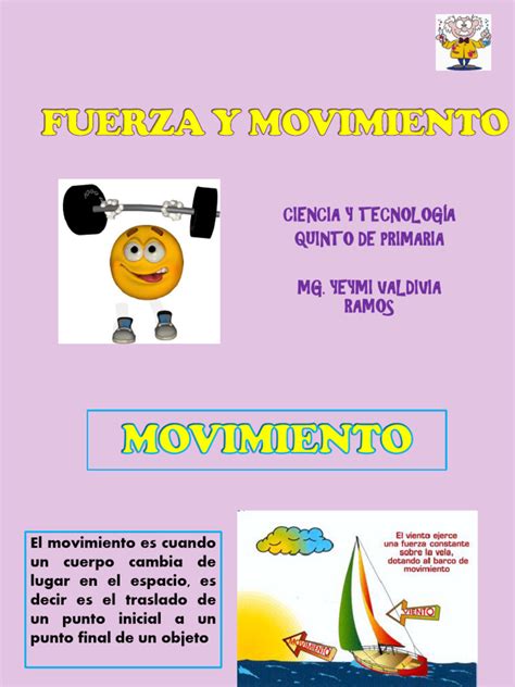 Fuerza Y Movimiento 5to Pdf Fuerza Gravedad