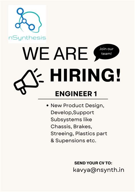 Kavya Nagendra On Linkedin Engineer Design