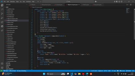 Day33 90daysofjava Java Comparable Sorting Oop Mohammed Thathir