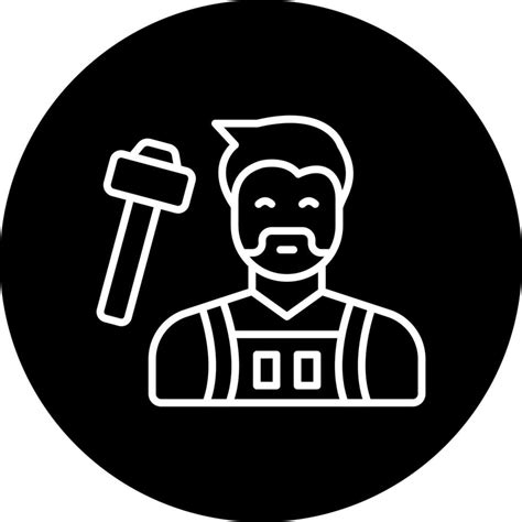 Herrero Vector Icono Estilo 22545146 Vector En Vecteezy