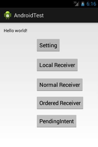 Android BroadcastReceiver And PendingIntent Example ANDROID