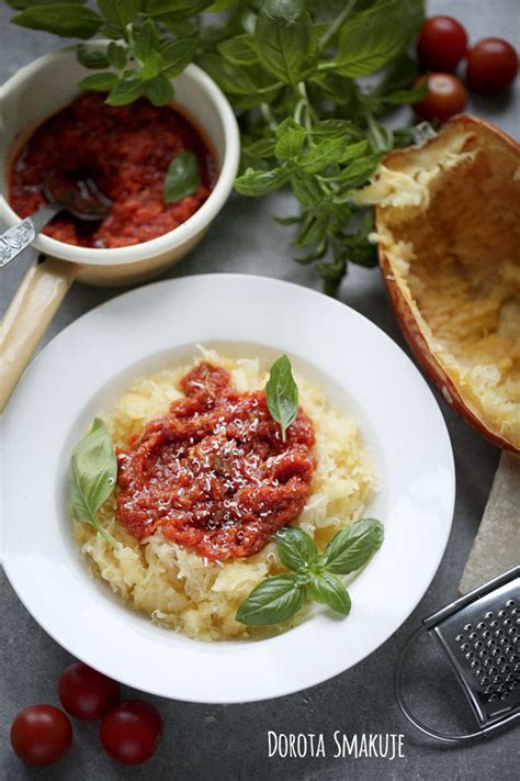 Spaghetti Z Dyni Makaronowej Z Sosem Bolognese Dorota Smakuje