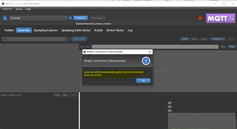 authorization error using tlsv1 3 hivemq client library hivemq
