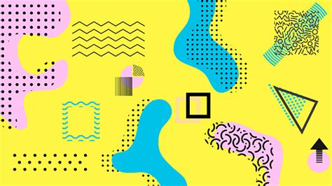 복고풍 패턴 힙스터 스타일 8090 년대 팝 아트 스타일의 추상적 인 배경입니다 복고풍 기하학적 패턴 포스터 카드 배경에 대한 벡터 그림입니다 1980 1989 년에 대한