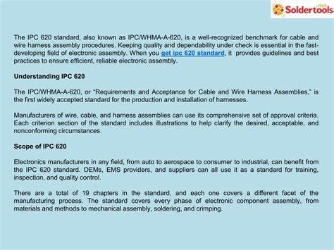 Ppt Ipc 620 Standard Best Practices For Reliable Electronic Assembly