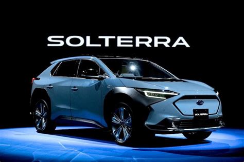 Subaru Launches The First Ever Electric Vehicle The Solterra Suv
