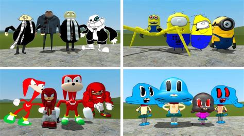 3d 2d And Model Sanic Clones Memes Part 3 In Garrys Mod 6 Youtube