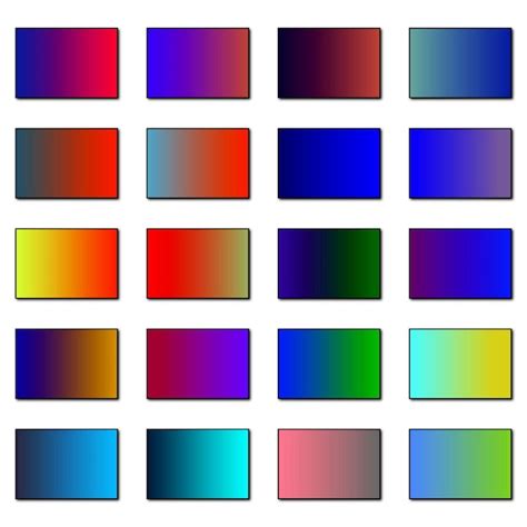 Premium Vector Collection Of Gradients Swatches