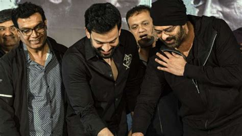 In Pics Prabhas Prithviraj Sukumaran Prashanth Neel Celebrate Salaar