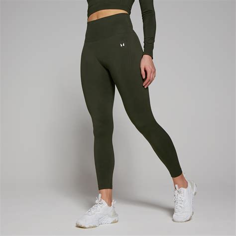 Legging ⅞ Sans Coutures Mp Shape Pour Femmes Vert Forêt Myprotein™