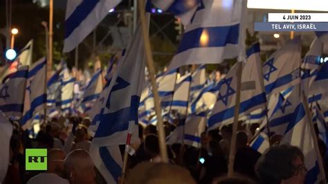 🇮🇱 Israël Des Milliers De Personnes Continuent De Manifester Contre