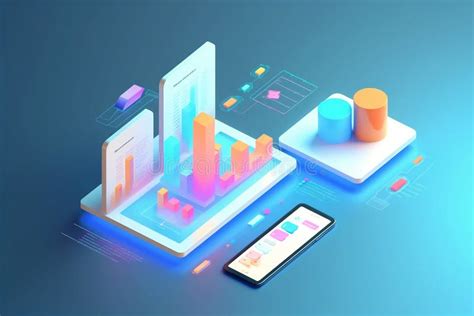 在线营销 财务报表图表 数据分析 数据统计 创成图 库存例证 插画 包括有 抽象 资金 275318854