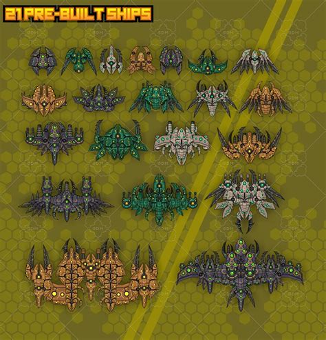 Alien Spaceship Creation Kit Gamedev Market