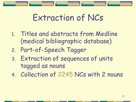 Ppt Classification Of Semantic Relations In Noun Compounds Via A Domain Specific Lexical