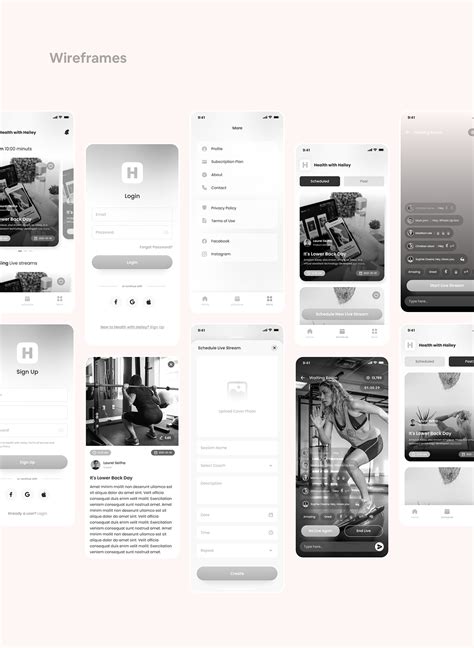 Health App Ui Short Case Study On Behance