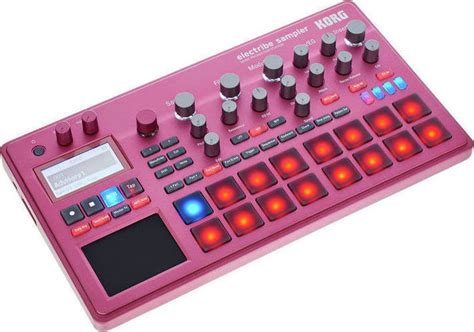 Korg Midi Controller Electribe Sampler 2 σε Κόκκινο Χρώμα Skroutzgr