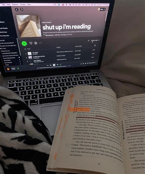 Cozy Reading With Spotify Playlist