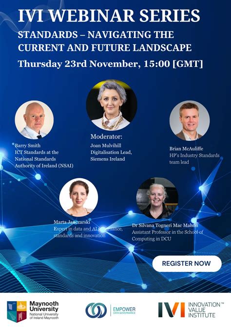 Innovation Value Institute On Linkedin Ivi Webinar Series Standards Navigating The