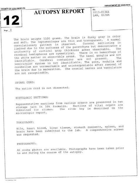 Elisa Lams Autopsy Report Josh Dean Medium