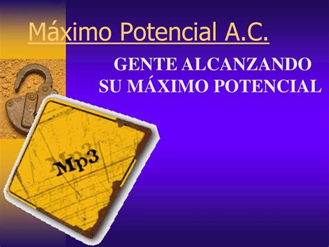 PPT Máximo Potencial A C PowerPoint Presentation free download ID 5451323