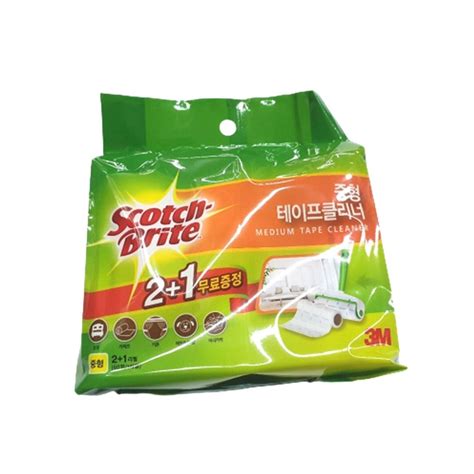 바닥 청소용 돌돌이 테이프 클리너 리필2p 중형 홈플러스 택배배송